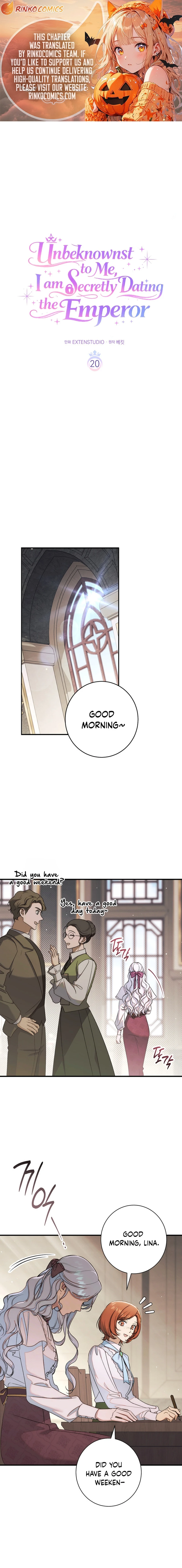 Unbeknownst to Me, I am Secretly Dating the Emperor Chapter 20 – Rinko ...